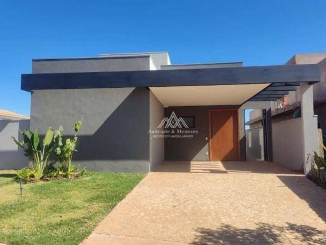 Casa com 3 dormitórios à venda, 167 m² por R$ 1.090.000,00 Quintas de São José Ribeirão Preto/SP