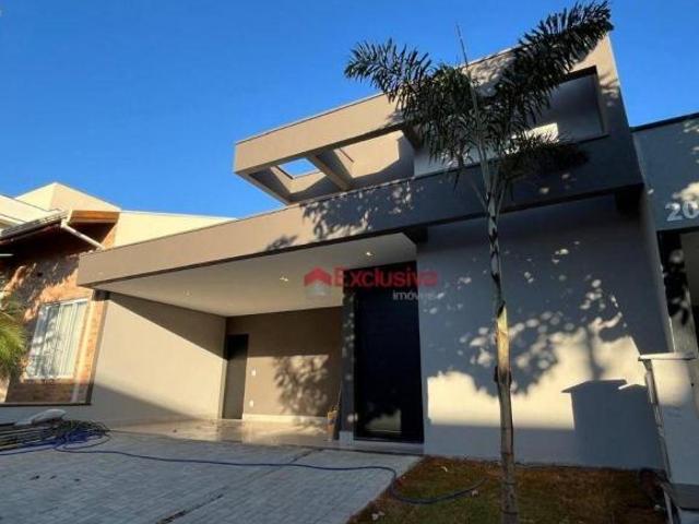 Casa com 3 dormitórios à venda, 168 m² por R$ 1.690.000,00 Residencial Club Portinari Paulínia/S