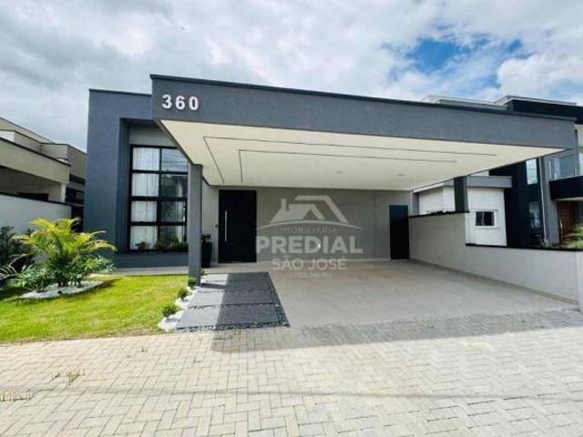 Casa com 3 dormitórios à venda, 160 m² Condomínio Residencial Floresta São José dos Campos/SP