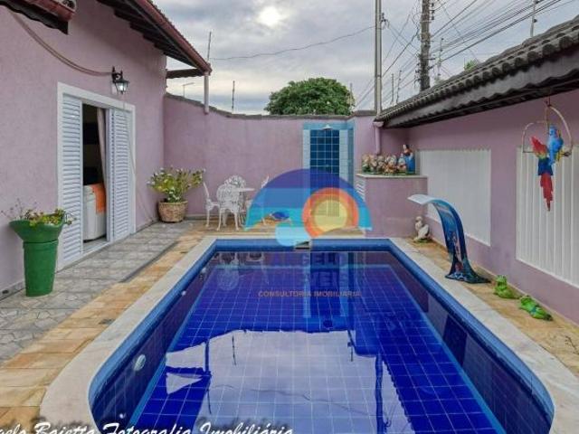 Casa com 3 dormitórios à venda, 160 m² por R$ 640.000,00 Balneário Três Marias Peruíbe/SP