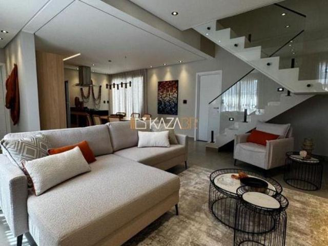 Casa com 3 dormitórios à venda, 161 m² a Partir de R$ 1.590.000 Condominio Villagio Vista 571