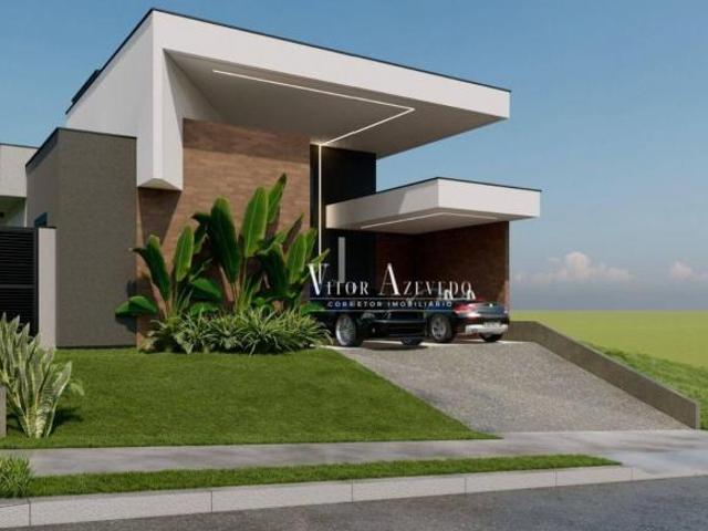 Casa com 3 dormitórios à venda, 162 m² por R$ 1.700.000,00 Condomínio Terras Alpha Nova Esplanada