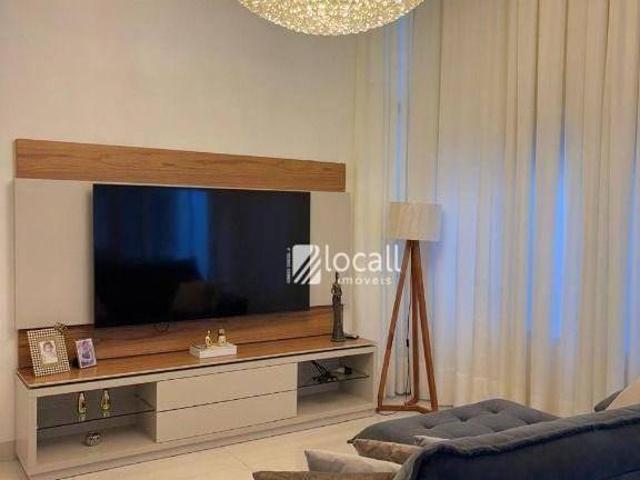 Casa com 3 dormitórios à venda, 162 m² por R$ 1.200.000,00 Village Damha Rio Preto III São José