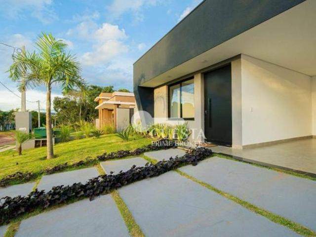 Casa com 3 dormitórios à venda, 175 m² por R$ 1.100.000,00 Condomínio Ninho Verde II Pardinho/SP
