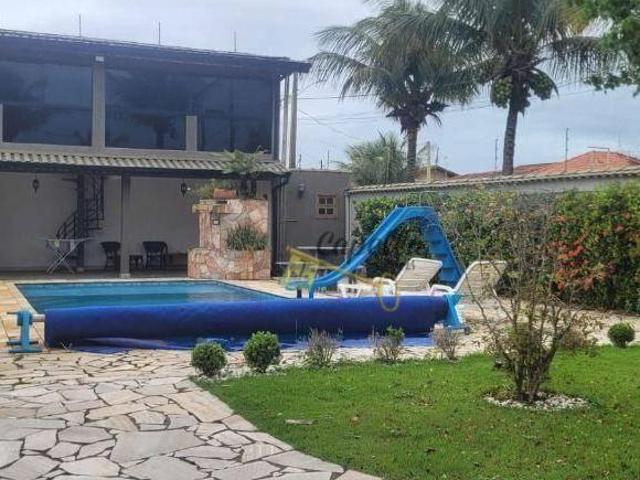 Casa com 3 dormitórios à venda, 175 m² por R$ 950.000 Balneário São Jorge Itanhaém/SP