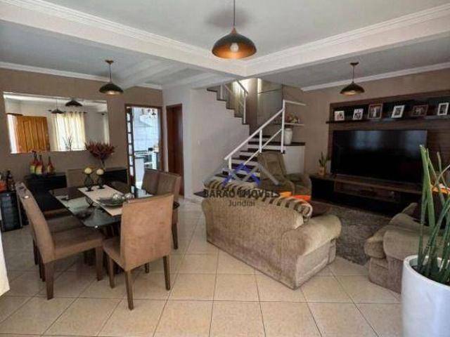 Casa com 3 dormitórios à venda, 176 m² por R$ 1.200.000,00 Jardim São Vicente Jundiaí/SP