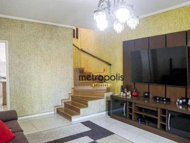 Casa com 3 dormitórios à venda, 176 m² por R$ 855.000,00 Vila Eldízia Santo André/SP
