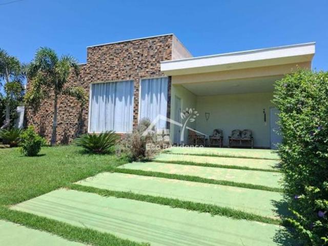 Casa com 3 dormitórios à venda, 177 m² por R$ 800.000 Ninho Verde II Pardinho/SP