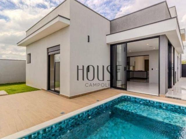 Casa com 3 dormitórios à venda, 170 m² por R$ 1.700.000,00 Condomínio Terras Alpha Nova Esplanada