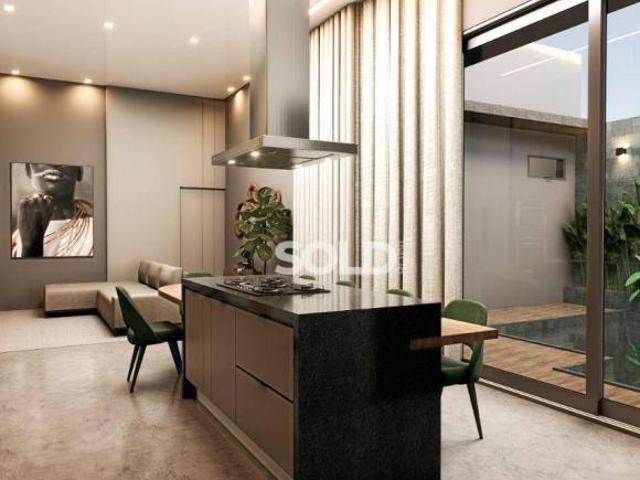 Casa com 3 dormitórios à venda, 170 m² por R$ 1.250.000,00 Residencial Tellini Franca/SP