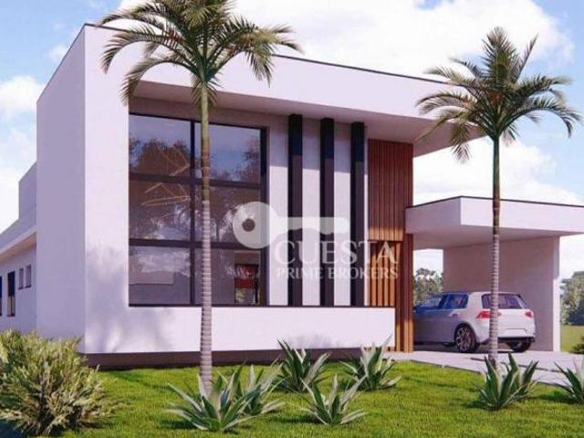 Casa com 3 dormitórios à venda, 170 m² por R$ 750.000 Aceita permuta Condomínio Ninho Verde I Ec