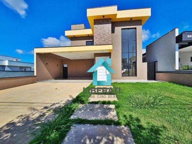 Casa com 3 dormitórios à venda, 173 m² por R$ 1.230.000,00 Solaris Boituva/SP