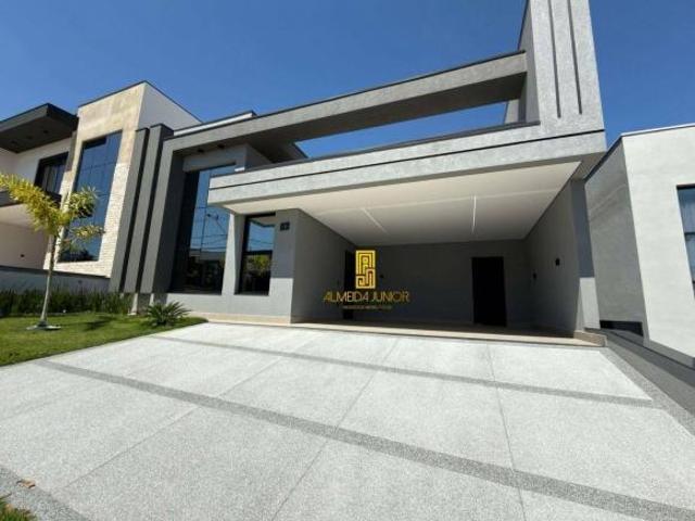 Casa com 3 dormitórios à venda, 184 m² por R$ 1.690.000,00 Condomínio Residencial Milano Indaiat