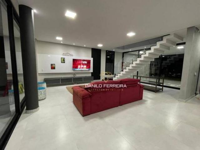 Casa com 3 dormitórios à venda, 184 m² por R$ 2.000.000 Condomínio Ninho Verde II Pardinho/SP