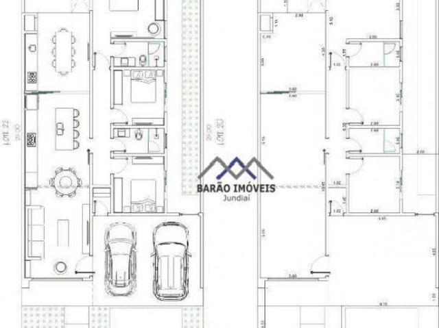 Casa com 3 dormitórios à venda, 185 m² por R$ 1.780.000,00 Loteamento Reserva Ermida Jundiaí/SP