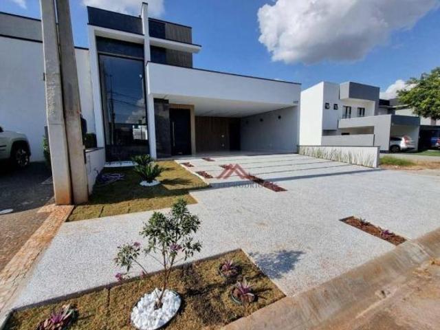 Casa com 3 dormitórios à venda, 185 m² por R$ 1.290.000 Condomínio Campos do Conde II Paulínia/S