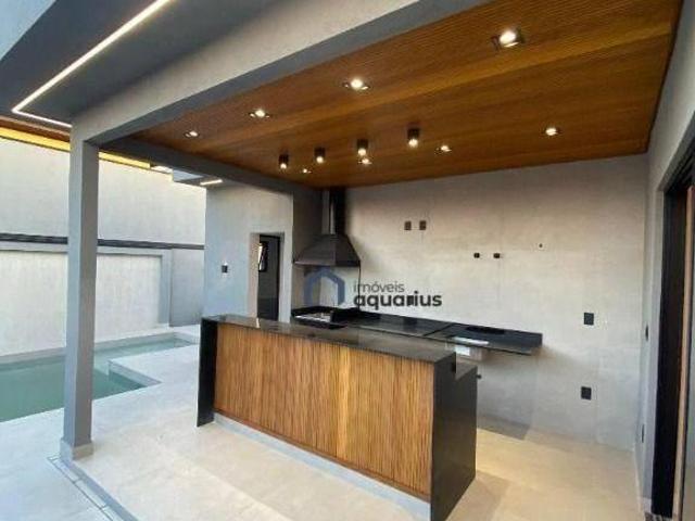 Casa com 3 dormitórios à venda, 185 m² por R$ 1.290.000 Condomínio Santa Mônica Caçapava/SP