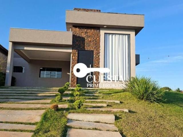 Casa com 3 dormitórios à venda, 185 m² por R$ 850.000,00 Condomínio Ninho Verde II Pardinho/SP