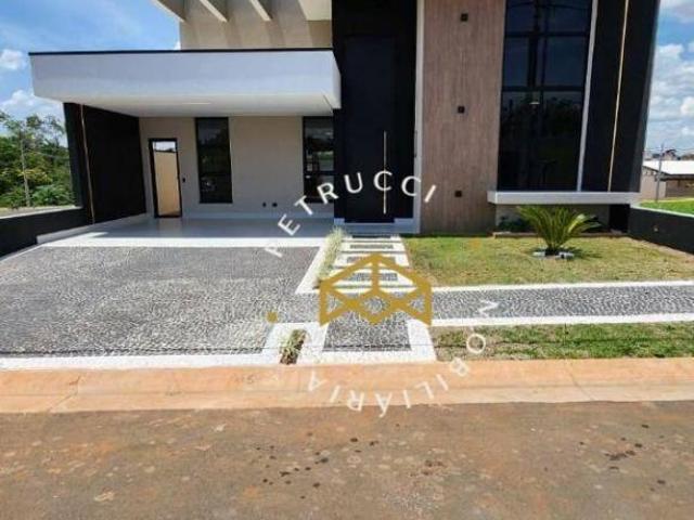 Casa com 3 dormitórios à venda, 185 m² Residencial das Acácias Paulínia/SP