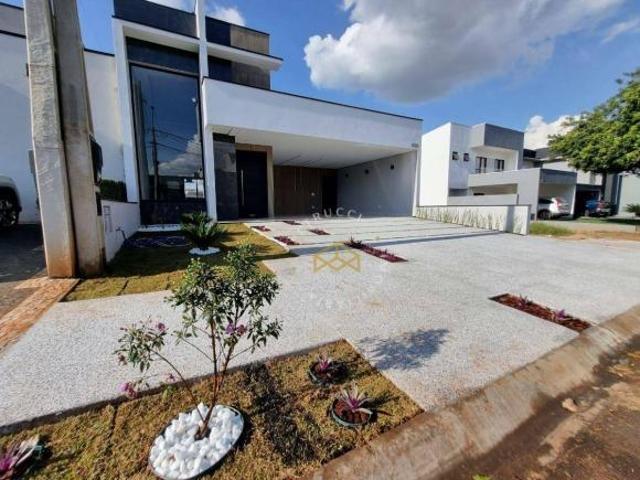 Casa com 3 dormitórios à venda, 186 m² Condomínio Campos do Conde II Paulínia/SP