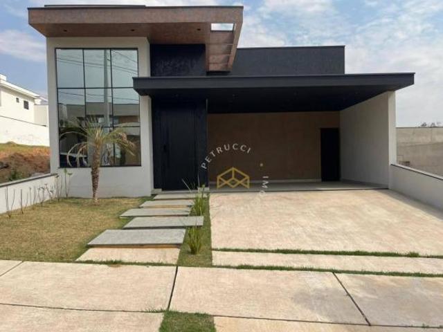 Casa com 3 dormitórios à venda, 186 m² por R$ 1.750.000,00 Condomínio Residencial Milano Indaiat