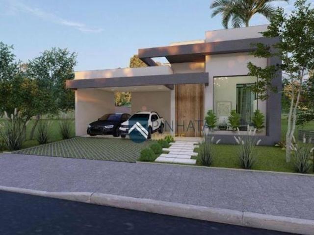 Casa com 3 dormitórios à venda, 187 m² por R$ 1.790.0 Condomínio Bosque da Mata Valinhos/SP
