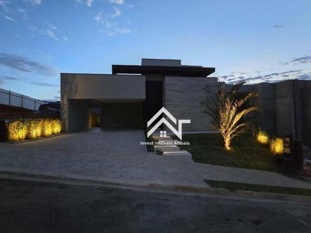 Casa com 3 dormitórios à venda, 180 m² por R$ 1.500.000,00 Condomínio Portal Lamis Atibaia/SP
