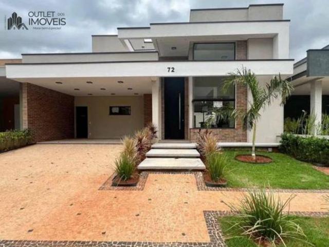 Casa com 3 dormitórios à venda, 183 m² por R$ 1.680.000 Residencial Royal Garden Paulínia/SP