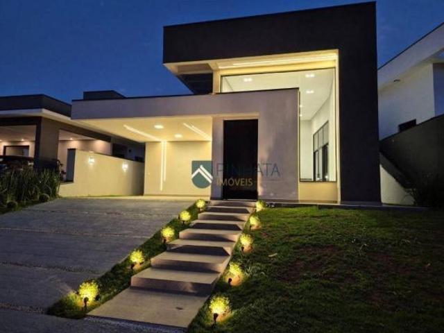 Casa com 3 dormitórios à venda, 196 m² por R$ 1.750.000 Residencial Ibi Aram II Itupeva/SP