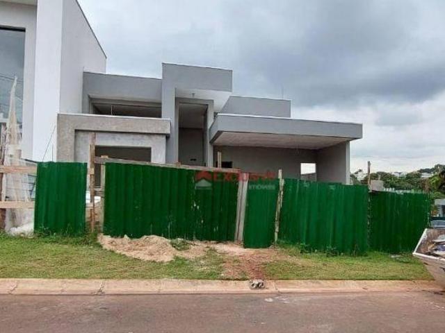 Casa à venda, 196 m² por R$ 2.090.000,00 Santorini Residencial Club Paulínia/SP