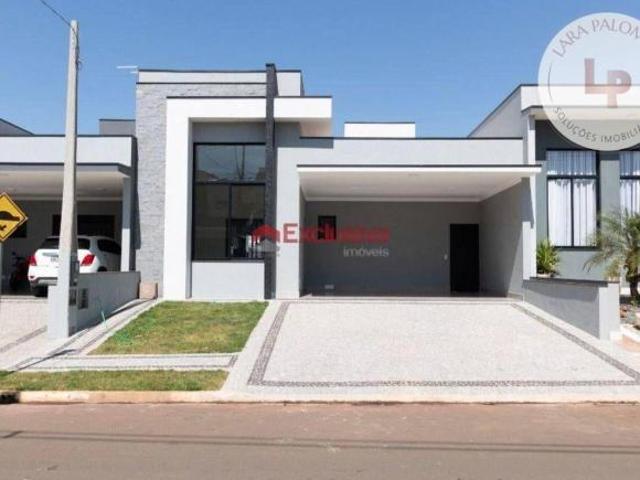 Casa com 3 dormitórios à venda, 196 m² por R$ 1.349.500,00 Condomínio Terras do Fontanário Paulí