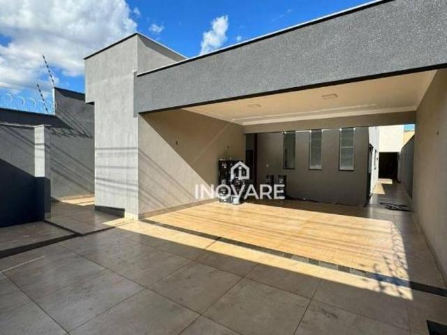 Casa com 3 dormitórios à venda, 196 m² por R$ 680.000 Setor Santos Dumont Itumbiara/GO