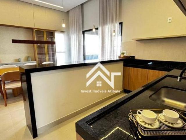 Casa com 3 dormitórios à venda, 198 m² por R$ 1.717.577,12 Vila Santista Atibaia/SP
