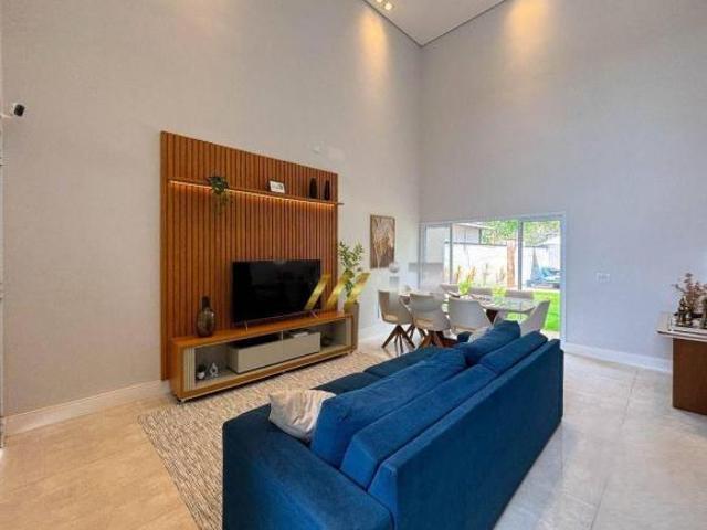 Casa com 3 dormitórios à venda, 199 m² por R$ 1.690.000,00 Condomínio Buona Vita Atibaia/SP