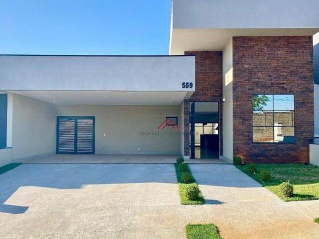 Casa com 3 dormitórios à venda, 190 m² por R$ 1.300.000,00 Condomínio Residencial Royal Garden P