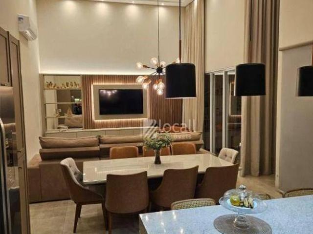 Casa com 3 dormitórios à venda, 191 m² por R$ 1.475.000,00 Village Damha Rio Preto III São José