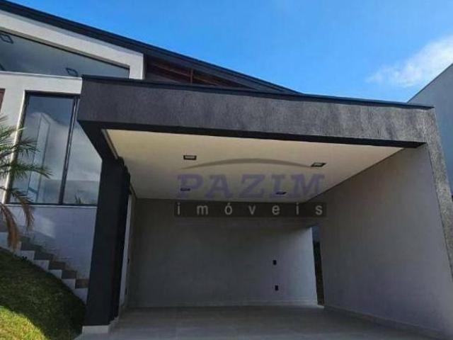 Casa com 3 dormitórios à venda, 193 m² Condomínio Villagio Paradiso Itatiba/SP