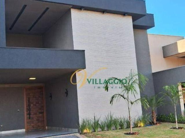 Casa com 3 dormitórios à venda, 204 m² por R$ 1.600.000 Quinta do Lago São José do Rio Preto/SP