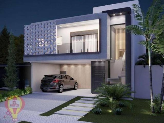 Casa com 3 dormitórios à venda, 205 m² por R$ 1.550.000 Condomínio Sunlake Spa Residencial Votor