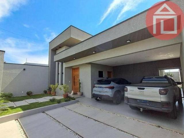 Casa com 3 dormitórios à venda, 206 m² por R$ 1.250.000,00 Residencial Central Parque Bragança P