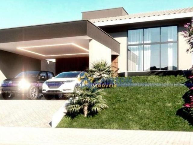 Casa com 3 dormitórios à venda, 209 m² por R$ 1.700.000 Elementum Residencial Atibaia Atibaia/SP
