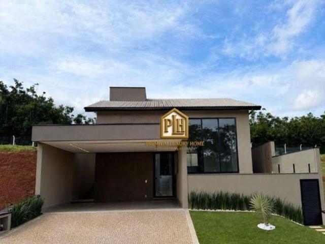Casa com 3 dormitórios à venda, 209 m² por R$ 2.250.000 Elementum Residencial Atibaia Atibaia/SP