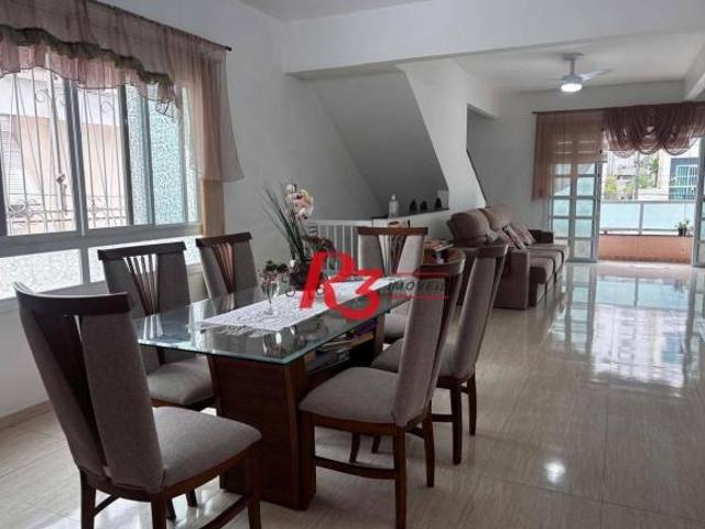 Casa com 3 dormitórios à venda, 200 m² por R$ 1.850.000,00 Campo Grande Santos/SP
