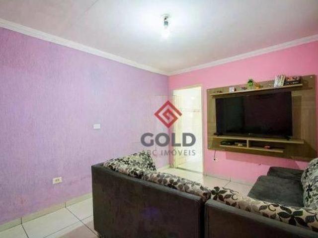 Casa com 3 dormitórios à venda, 217 m² por R$ 550.000,00 Vila Tibiriçá Santo André/SP