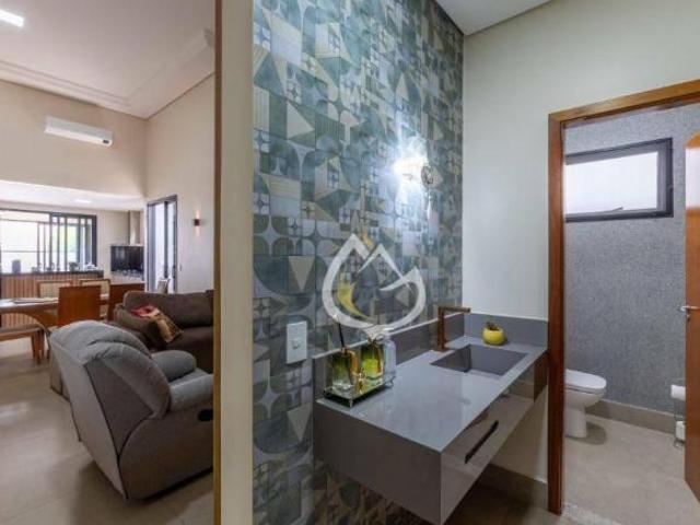 Casa com 3 dormitórios à venda, 218 m² por R$ 1.900.000,00 Residencial Villa Bella Siena Paulíni