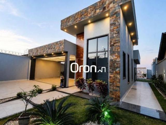 Casa com 3 dormitórios à venda, 210 m² por R$ 1.150.000,00 Jardim Buriti Sereno Aparecida de Goi