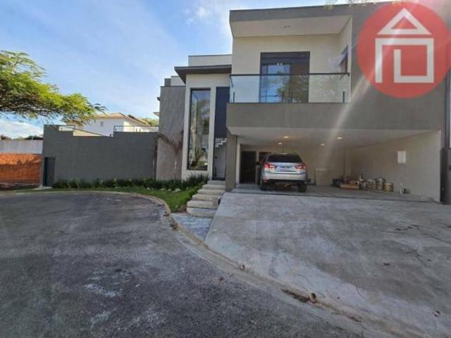 Casa com 3 dormitórios à venda, 228 m² por R$ 2.200.000,00 Condomínio Residencial Euroville Brag