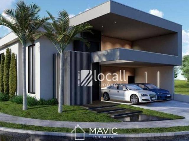 Casa com 3 dormitórios à venda, 220 m² por R$ 1.690.000,00 Quinta do Lago São José do Rio Preto/