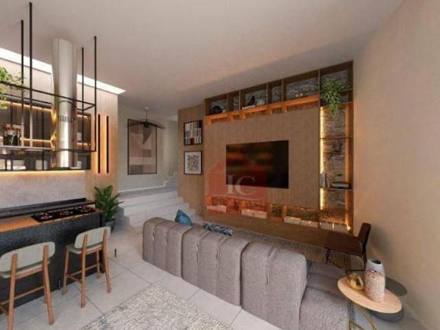 Casa com 3 dormitórios à venda, 220 m² por R$ 1.900.000 Residencial Reserva Santa Paula Cotia/SP