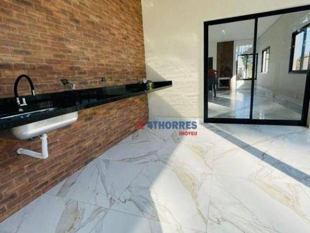 Casa com 3 dormitórios à venda, 220 m² por R$ 990.000,00 Residencial Vila Real Vargem Grande Pau